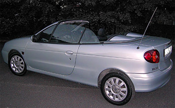 Rear view » 2004 Renault Convertible - fotos
