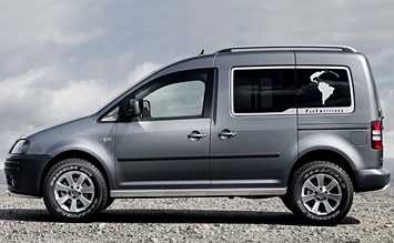 Side view » 2010 Volkswagen Caddy 5+2 - photos